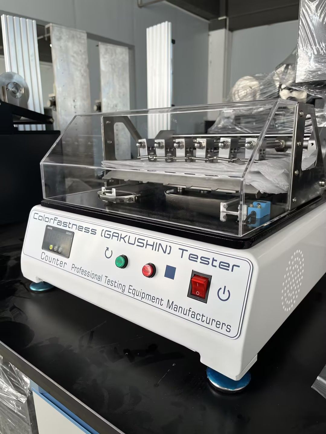 Gakushin Surface Friction Color Fastness Tester - DONGGUAN SKYLINE ...