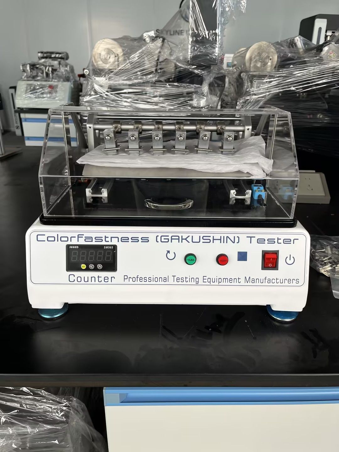 Gakushin Surface Friction Color Fastness Tester - DONGGUAN SKYLINE ...