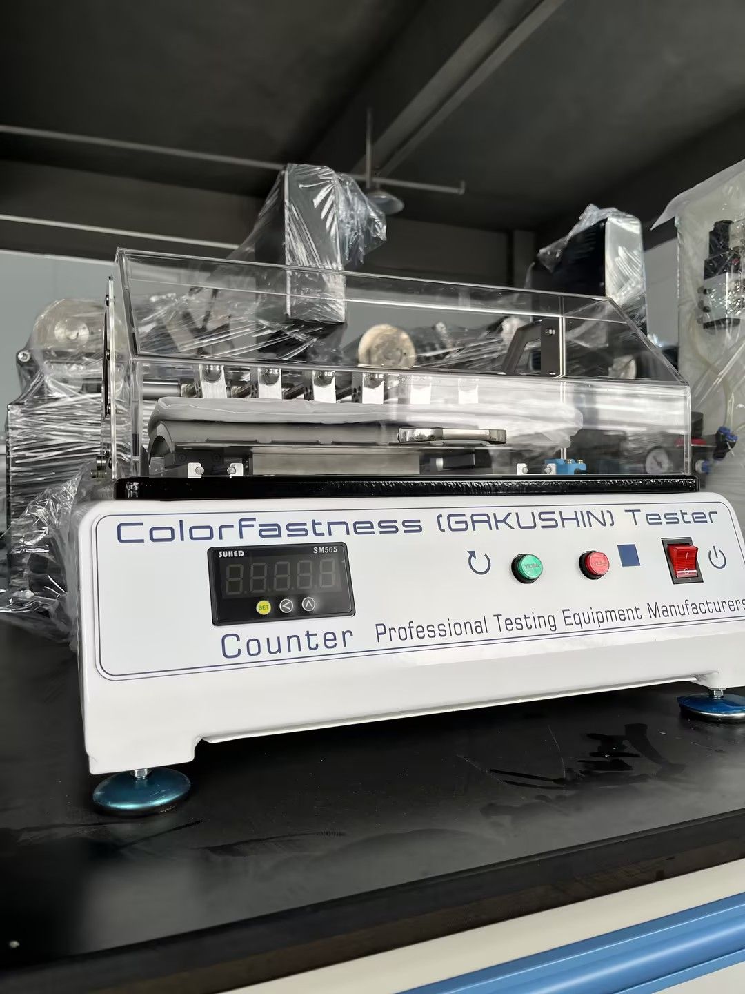 Gakushin Surface Friction Color Fastness Tester - DONGGUAN SKYLINE ...