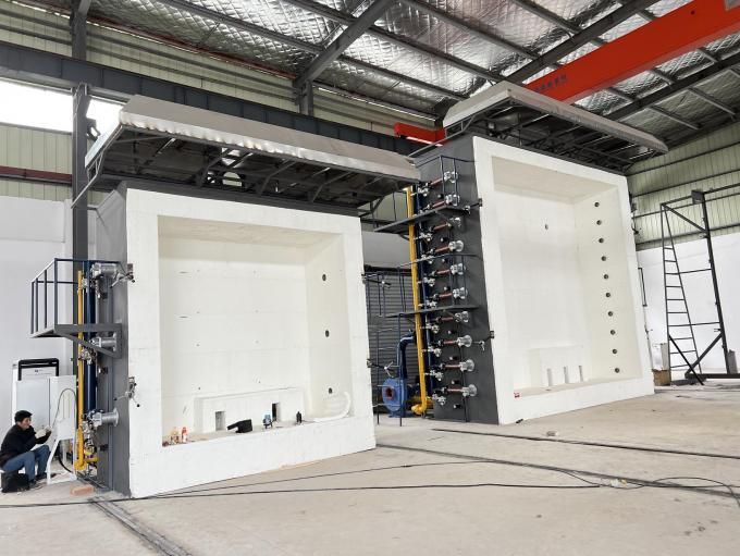 BS EN 1364-1 Vertical Fire Resistance Test Furnace For Non Load Bearing ...